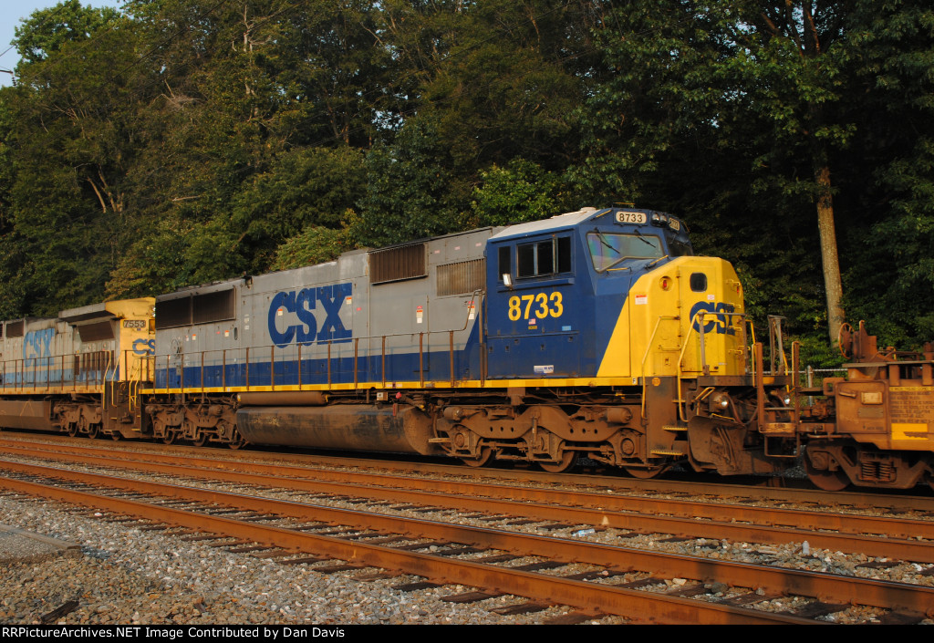 CSX 8733 SD60I Q034-02